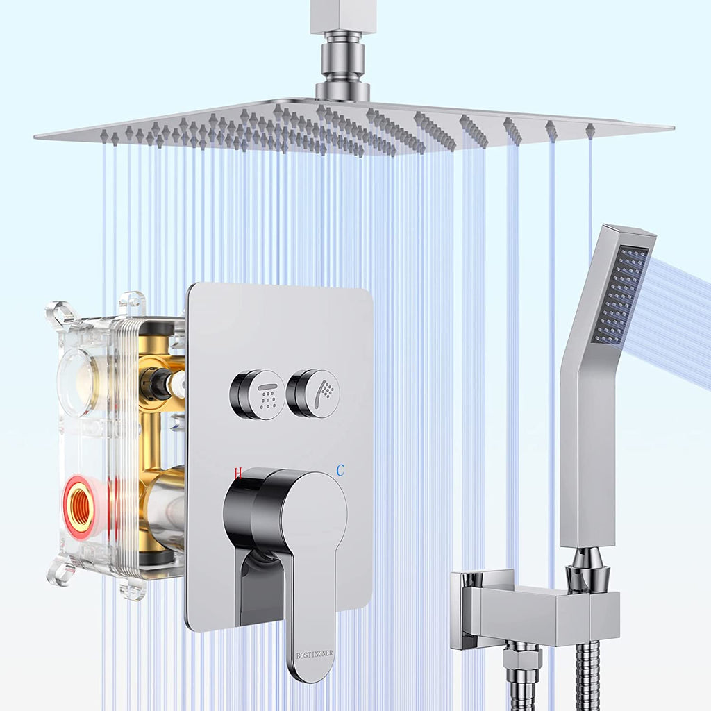 Push Button Shower System — Bostingner